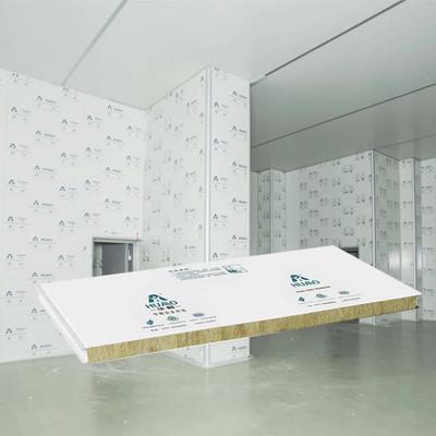 China Pu Roofing Panels Rock Paneles Insulated Wpc Exterior Indoor Container Soundproofing Duct Polyurethane Panel Sandwich for sale