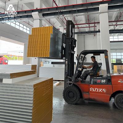 China HUAAO GMP Pharmaceutical Packaging Cleanroom ISO 8 Steel Sandwich Panel for sale