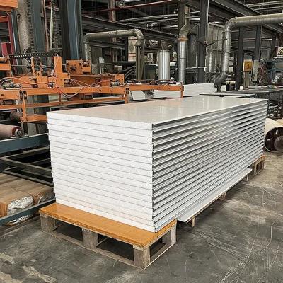 China Huuao Low Cost Prefabricated EPS Sandwich Panel Partition Wall Panel for sale