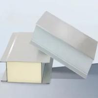 China Huuao Waterproof Fast Construction Foam PU Sandwich Insulation Board for Container's Exterior Wall and Warehouse Application for sale