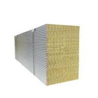 China HUAAO Clean Room Wall Construction Dust Proof Thermal Insulated Rockwool Panel for sale