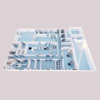 China Huuao HVAC Air Conditioning System ISO6/7/8 Dust Free Modular Cleanroom for Pharmaceutical Industries for sale