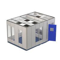 China Huuao ISO 8 Clean Room Bio-Pharmaceutical Modular Cleanroom Dust Free Workshop Customized High Quality Modular Cleanroom for Laboratory or Hospital for sale