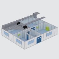 China Huaao Cleanroom Supply Portable Clean Room Class 100 Modular Cleanroom OEM Clean Class 100 Modular Cleanroom/ISO 5 ISO 7 Clean Booth for sale