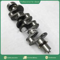 China ISBE Excavator Diesel Engine Crankshaft 3974539 5289840 Forged Steel Standard Size for sale