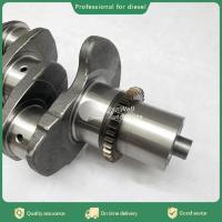 China ISBE Excavator Diesel Engine Crankshaft 3974539 5289840 Forged Steel Standard Size for sale