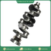 China ISBE Excavator Diesel Engine Crankshaft 3974539 5289840 Forged Steel Standard Size for sale