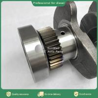 China ISBE Excavator Diesel Engine Crankshaft 3974539 5289840 Forged Steel Standard Size for sale