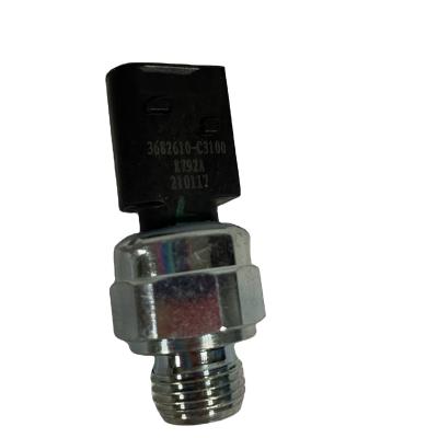 China Dongfeng Truck Air Pressure Alarm Sensor 24V 3682610-C3100 New Original for sale