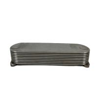 China Komatsu PC300-3 PC400-5 PC400-6 Excavator 6D125 Engine Oil Cooler Core 6150-61-2111 for sale