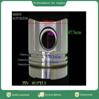 China Excavator 6D105 Engine Piston 6137-32-2130 Aluminum New Replacement Part for sale