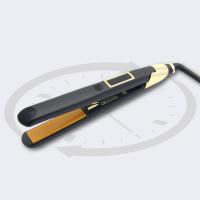 China Multi Size AC110V LCD Ceramic Negative Ion Hair Straightener , Ion Flat Iron for sale