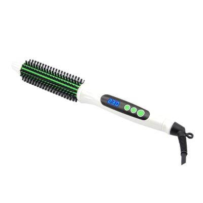 China Titanium Ceramic 360 Degree Cable Hair Curling Comb , Heat Comb For Hair for sale