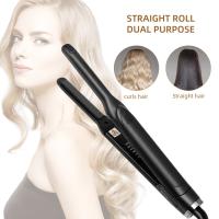 China MCH Heating Pro Ceramic Hair Straightener Travel Hair Straightener Dual Voltage for sale