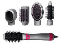 China Interchangeable Head Hair Dryer Brush for sale