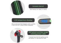 China Multifunctional Dual Voltage 450F Hair Curling Comb Fast Heating for sale