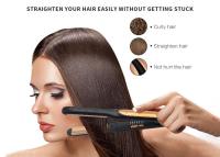 China AC240V Tourmaline Plate Travel Size Hair Straightener 2 In 1 Mini ceramic flat iron for sale
