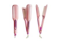 China 85W Ceramic Negative Ion Hair Crimping Iron With PTC Heater Hair Curling Wand for sale