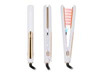 China Tourmaline Ceramic 2 In 1 Flat Iron wet to dry Hair Styler Straightener for sale