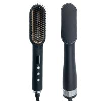 China OEM Infrared 120 - 240V Dual Voltage Hair Straightener Brush For Women for sale