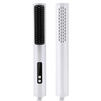 China MCH Heating Straightening And Curling Brush Anti-Scalding Design New Hair Dryer for sale