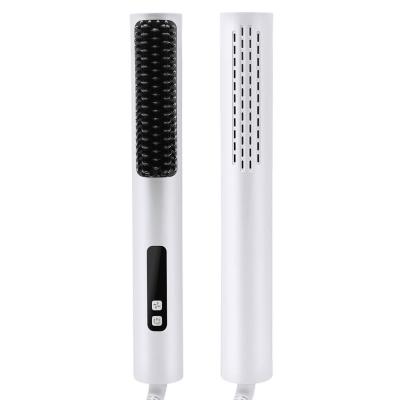China MCH Heating Straightening And Curling Brush Anti-Scalding Design New Hair Dryer for sale