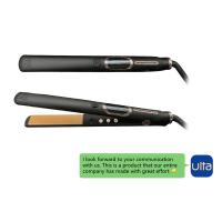 China 2 in 1 Hair Straightening With Ceramic LCD Adjustable Temperature Flat Iron for sale