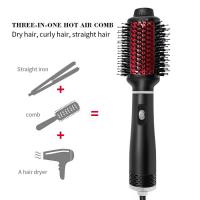 China 1000W 3 In1 Hair Dryer Brush , Hot Air Brush Ionic Hair Dryer Volumizer for sale