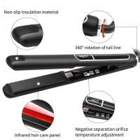 China Private Label Infrared Flat Iron Hair Straightener OEM / ODM Service support for sale