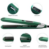China Negative Ion Flat Iron Hair Straightener Vendor auto shut-off Wet and dry for women for sale