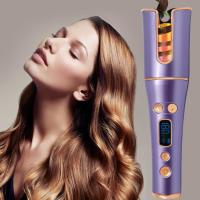 China Rechargeable USB Hair Curler FCC Approve Electric Wireless Curling Tongs Without Hair Stuck for sale