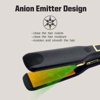 China FCC Certificate 30s Heat Up 0.6 Inch Negative Ion Flat Iron Hair Straightener For Men for sale