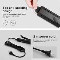 China PTC Heating 450 Degree Titanium Hair Flat Iron With LED Display for sale