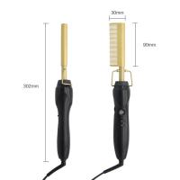 China ROHS Electric Hair Straightener Comb for sale