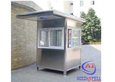 China Stainless Steel Prefab Guard Room House With Big Eaves for sale