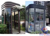 China Customized Portable Security Guard Cabin Luxury Guard Room House 1800x1800x2500mm for sale