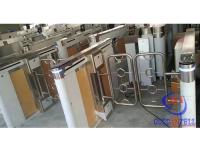 China Automatic Swing Fast Speed Gate Turnstile Access Optical Qr Code Reader Infrared Sensor for sale