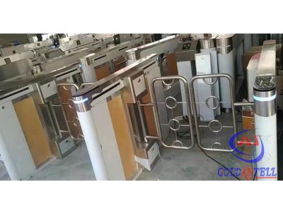 China Automatic Swing Fast Speed Gate Turnstile Access Optical Qr Code Reader Infrared Sensor for sale