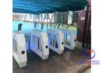 China Bi - Directional Speed Gate Turnstile With Facial Reader TCP IP Communication Bar Code for sale