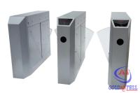 China Fingerprint Time Attendance entrance turnstiles , Bi - directional subway turnstiles for sale