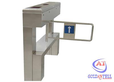 China Entrance And Exit Automatic Swing Barrier Gate Intelligent Stainless Steel for sale