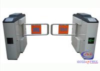 China RFID Biometric Controlled Access Turnstiles With Self-checking Alarm , Swing Barrier for sale