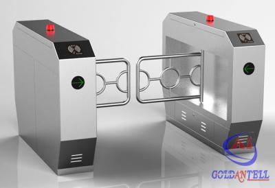 China LED Display Alarm Security Swing Barrier Gate for Bus Station , Exhibition Hall and Airport for sale