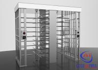 China Bi - directional Full Height Turnstiles Airports Subway Station Automatic Revolving Door for sale