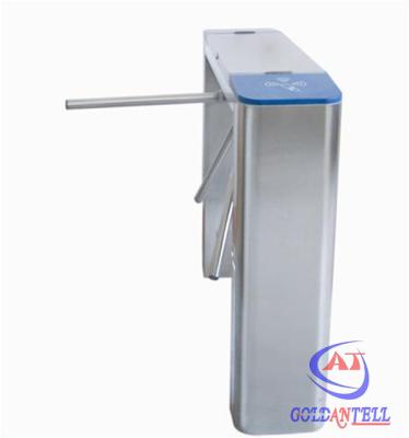 China Intelligent 3 Arms Stainless Steel Tripod Turnstile Gate For Traffic / Office Building for sale