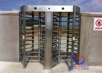 China Factory Supply Security Full High Turnstile , Customize Full Height Turnstile With RFID / Biometric System for sale