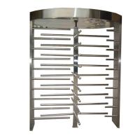 China 316 / 304 SUS Full Height Turnstiles, Seaport Controlled Security Access Door for sale