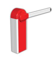 China Cold-Rolled Steel Plate Automatic Boom Barrier Gate IP54 with RFID Remote Control for sale