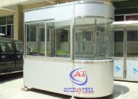 China Easy Assembly Security Portable Sentry Box For Parking System , Color Steel for sale