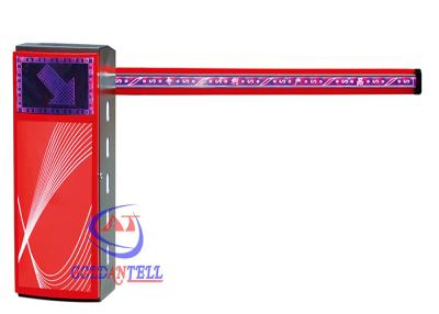 China LED Lights Design Patent 1M-6M Pole Intelligent Boom Gate Systems , Cold Roller Steel Barrier for sale